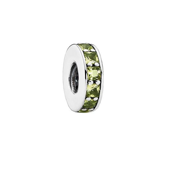 Pandora | Jewelry | Pandora Eternity Silver Crystal Spacer Charm | Poshmark